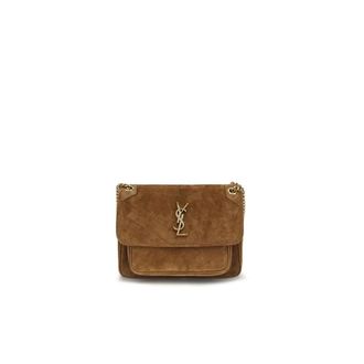 Saint Laurent LouLou Matelass&eacute; Umh&auml;ngetasche - - Bags - Damen - Braun - ONE SIZE