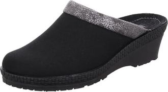 Rohde Chaussons Femme Neustadt-50 2459, Pointure:39 EU, La Couleur:Noir
