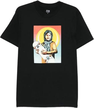 Obey Homme, Tops, Noir, Taille: XL Skateistan Tee