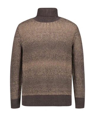 Marc O'Polo Herren Pullover beige gestreift