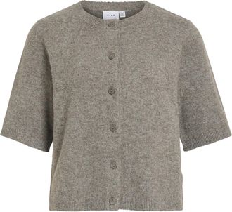 Vila Viliga 2/4 O-Neck Knit Cardigan - Noos