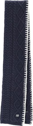 Miu Miu Virgin Wool And Cashmere Scarf