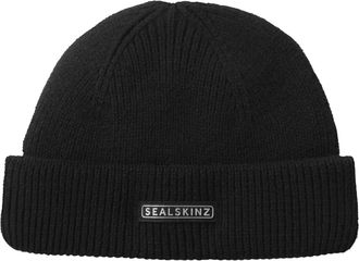 Sealskinz Standard Outdoor Langham wasserdichte Beanie für kaltes Wetter - Schwarz, L/XL