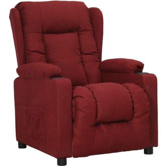 vidaXL vidaXL Relaxsessel Weinrot Stoff