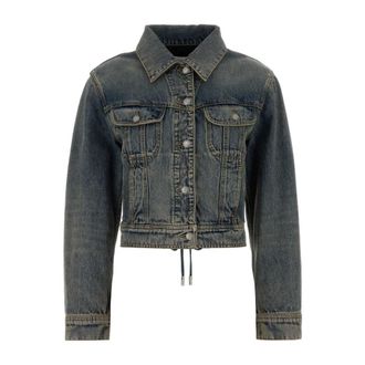 Alexander McQueen Damen, Jacken, Blau, MGr&ouml;&szlig;e