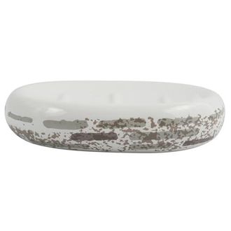 MSV Porte Savon Céramique Brique Beige