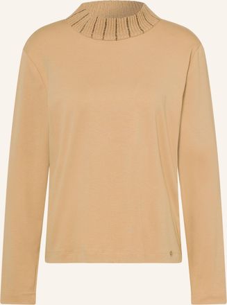 Marc Cain Longsleeve Mit Schmucksteinen braun