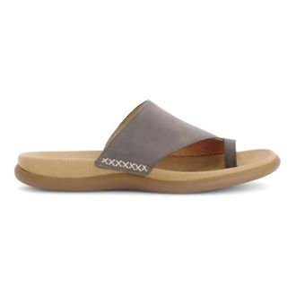Gabor Graue Ledersandale mit Best Fitting-Technologie - - Shoes - Damen - Braun - 42 EU