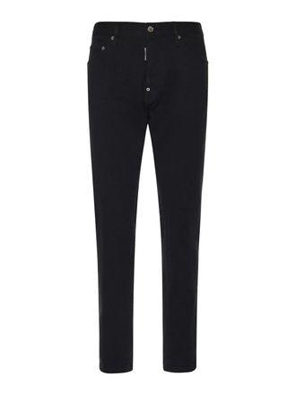 Dsquared2 Straight Leg Jeans - Schwarz