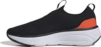 adidas Herren Cloudfoam GO Sock Shoes Schuhe, core Black/Cloud White/solar red, 45 1/3 EU