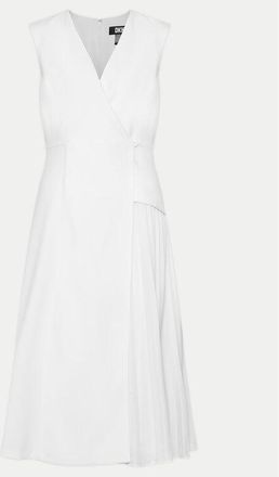 DKNY Coctailkleid DD4A1519 &Eacute;cru Regular Fit