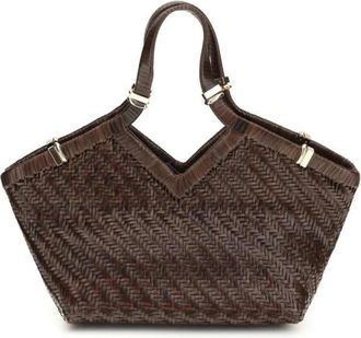 Benedetta Bruzziches Femme, Sacs, Brun, Taille: ONE Size Sac &agrave; main en cuir de buffle au design classique