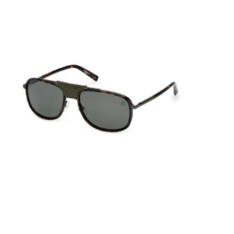Timberland Homme, Accessoires, Brun, Taille: 58 MM Lunettes de soleil aviateur