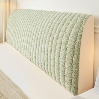 Generic Dicke weiche Bettkopfteil Bezug Steppung f&uuml;r volle Gr&ouml;&szlig;e elastische Kopfteil Bezug Staubschutzh&uuml;lle Gr&uuml;n 220 cm/86.6 Zoll