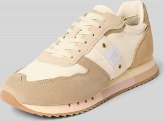 Blauer Sneaker mit Schn&uuml;rverschluss Modell MELROSE02