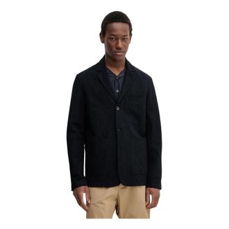 Barena Homme, Vestes, Bleu, Taille: L Camicia Mola Blazer