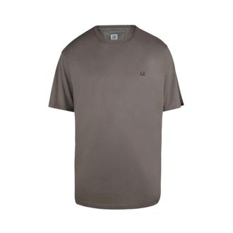 C.P. Company 30/1 Jersey Back Goggle T-Shirt - - Tops - Herren - Braun - 2XL
