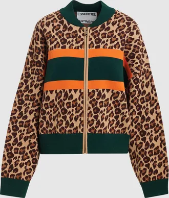 Essentiel Cardigan Kutie Brun Multicolore