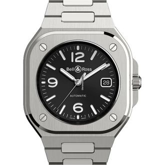 Bell & Ross Uomo - Br05A-Bl-St/Sst - Br 05 Black Steel 40mm - - Accessories - Herren - Schwarzk - ONE SIZE