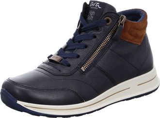 Ara Damen Osaka Sneaker, Blau,Nuts, 7
