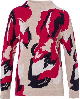 Frank Walder Strickpullover im Jaquard-Muster