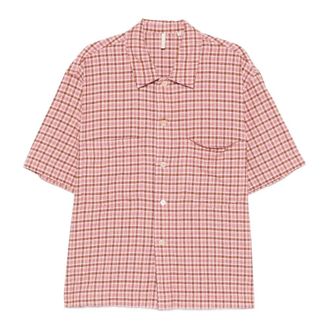 Sunflower Homme, Chemises, Rose, Taille: S Chemise ample &agrave; manches courtes