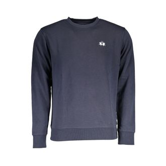 La Martina Baumwollpullover - - Sweatshirts & Hoodies - Herren - Blau - XL