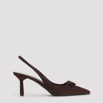 Prada Suede Leather Pumps