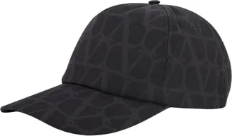 Valentino Garavani Homme, Accessoires, Noir, Taille: 57 CM Casquette de baseball Toile Iconographe