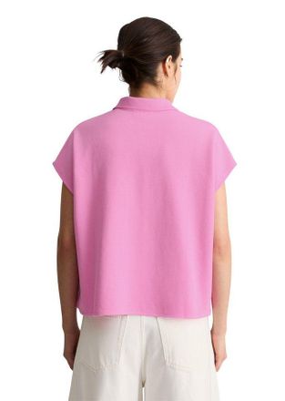Marc O'Polo Denim Poloshirt &auml;rmellos wide aus Organic Cotton