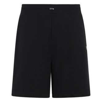 Philipp Plein Fleece Shorts Basic - - Shorts - Herren - Schwarzk - 2XL