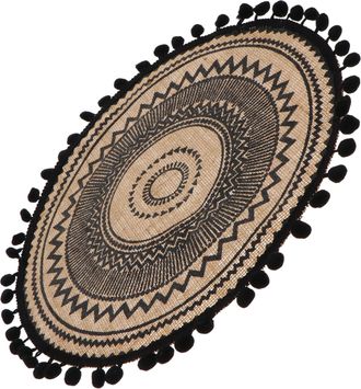 Valiclud Tischset Aus Webstoff Für Zuhause Isoliermatte Tassenuntersetzer Tellerunterlage Handgefertigt Im Vintage-Stil Robust Und Langlebig Schutzmatte Und De