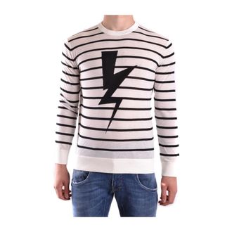 Neil Barrett Stylische Sweaters f&uuml;r M&auml;nner - - Knitwear - Herren - Mehrfarbig - XL