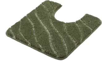 Kleine Wolke Badteppich WC-Vorleger Tram, 55x55 cm, Forest