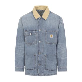 Carhartt Work in Progress Warren Chore Coat - - Jackets - Herren - Blau - L