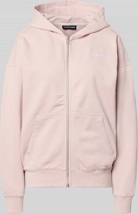 Pegador Oversized Sweatjacke mit Label-Stitching Modell CLARITA