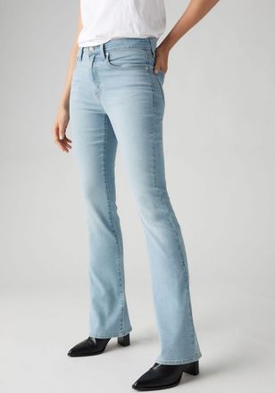 Levi's Bootcut-Jeans LEVIS 725 HIGH RISE BOOTCUT, Damen, Gr. 30, L&auml;nge 32, eternal indigo light, Denim/Jeans, Obermaterial: 80% Baumwolle, 19% Polyester, 1% 