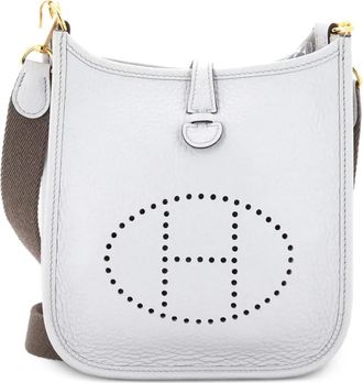 Herm&egrave;s sac &agrave; bandouli&egrave;re Evelyne Bag Gen III Clemence TPM - Bleu