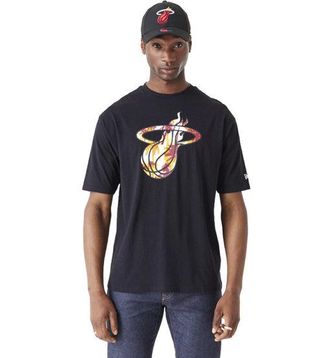 New Era Miami Heat NBA Flame - T-shirt - Herren
