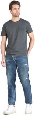 Le Temps Des Cerises Jeans 1998 Basic 7/8&egrave;me Destroy Vintage Bleu N&deg;2