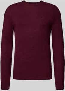Mc Neal Regular Fit Strickpullover aus reiner Wolle