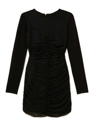 Twinset Robe Au Genou - Noir