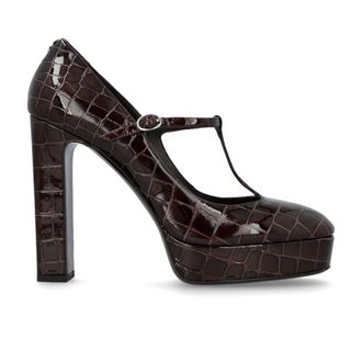 Jimmy Choo London Marene Mary Jane 120 - - Shoes - Damen - Braun - 41 EU