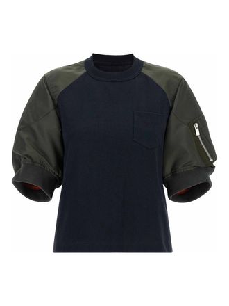 sacai T-Shirt - Blau