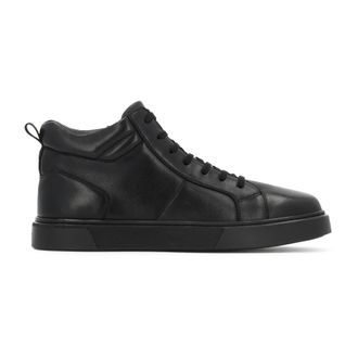 Kazar Schwarze Kn&ouml;chelsneaker aus Naturleder - - Shoes - Herren - Schwarzk - 40 EU
