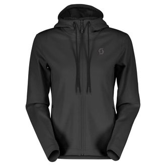 Scott Scott WS Tech Zip Sweatshirt für Damen, schwarz, 38