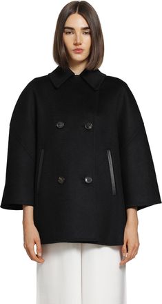 Max Mara Double-breasted Cape