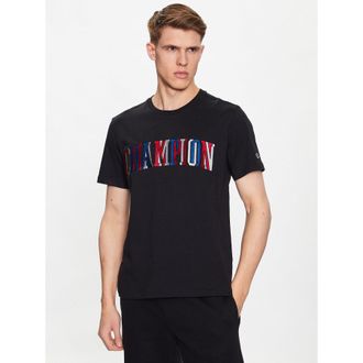 Champion T-Shirt 218512 Schwarz Regular Fit