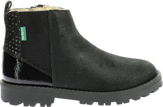 Kickers Femme, Chaussures, Noir, Taille: 37 EU Groofit Chelsea Bottes