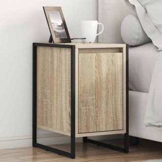 vidaXL vidaXL Table de chevet 2 pcs Sonoma 39,5 x 30 x 50 cm